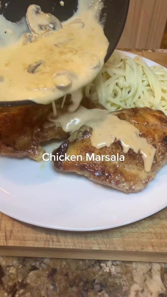 Easy chicken marsala recipe chicken recipe easyrecipe cooking - NewsBreak