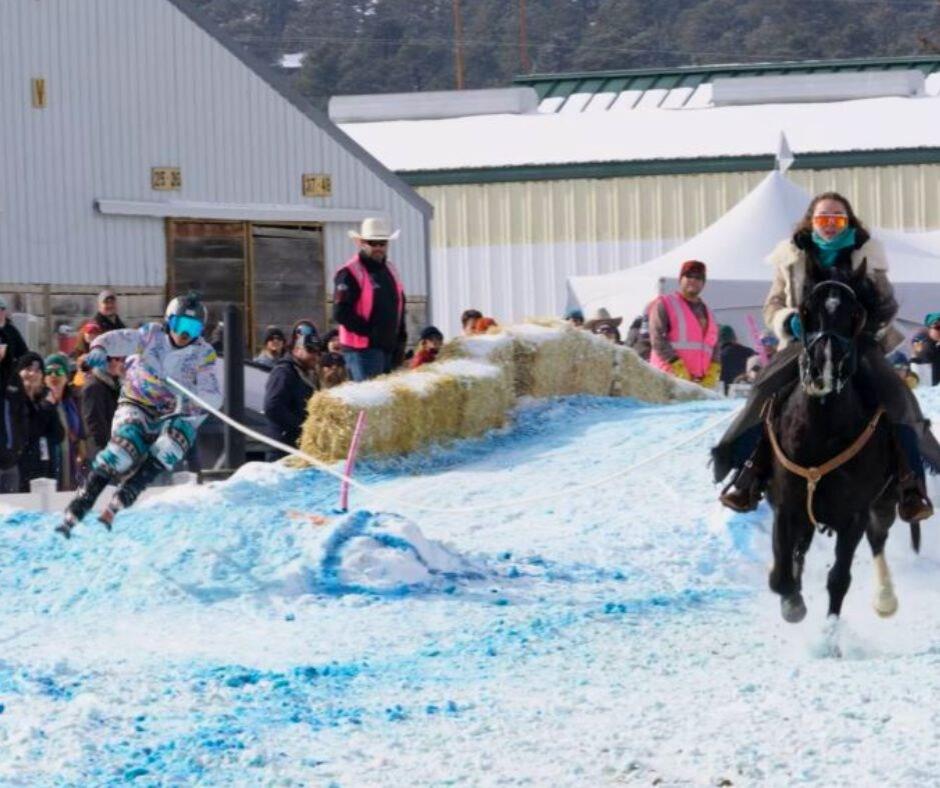 Cowboys, Horses, and Snowboards Take Over Estes Park This Winter ...