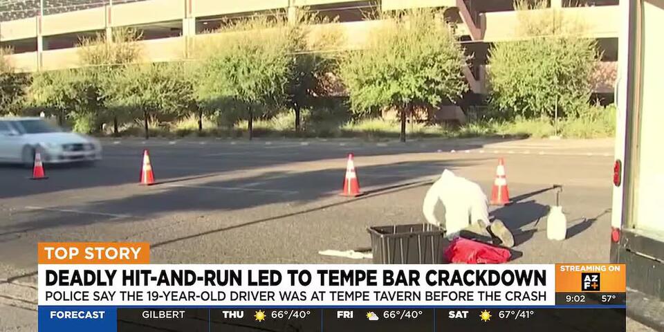 Police: Tempe Tavern linked to deadly hit-and-run crash suspect - NewsBreak