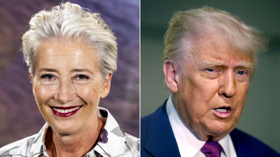 Emma Thompson Recalls Donald Trump Asking Her Out the Day Her Divorce ...