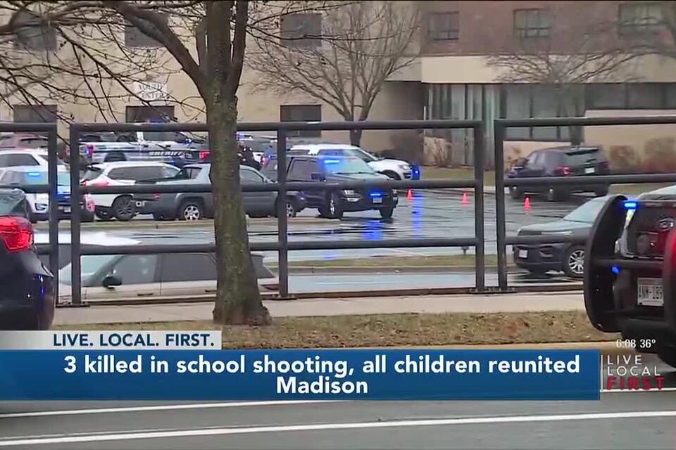 Community reacts to deadly shooting at Madison school - NewsBreak