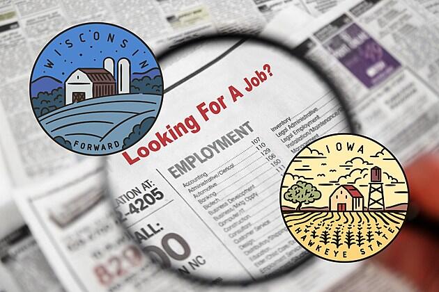 Wisconsin and Iowa Among States With Largest Decrease in Job Openings ...