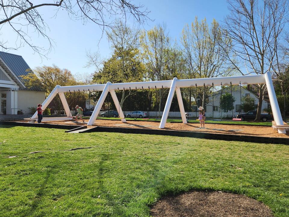 ‘Musical Swings’ Temporary Public Art Installation Now Open; “Swing By ...