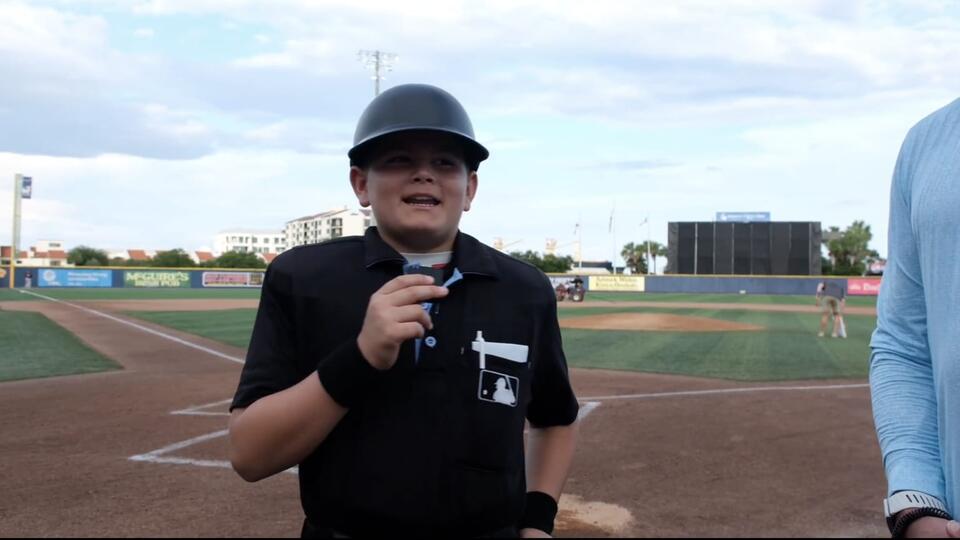 Meet the kid umpire of Minor League Baseball - NewsBreak