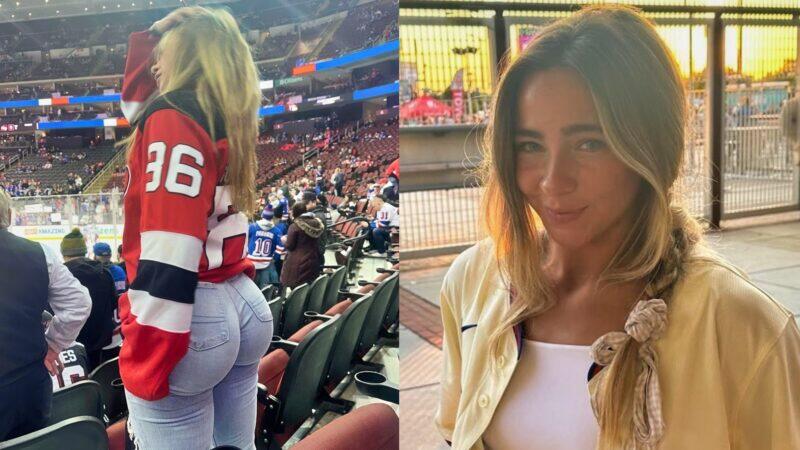 Popular IG Model Who Went Viral At Hockey Game Was Spotted Cheering On ...