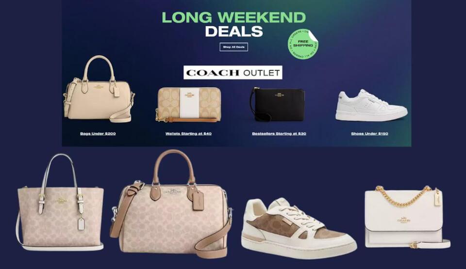 Coach Outlet Long Weekend Deals: The Rowan Satchel Bag is more than ...