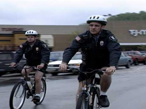 In the '90s, Century III Mall had security guards on bike patrols