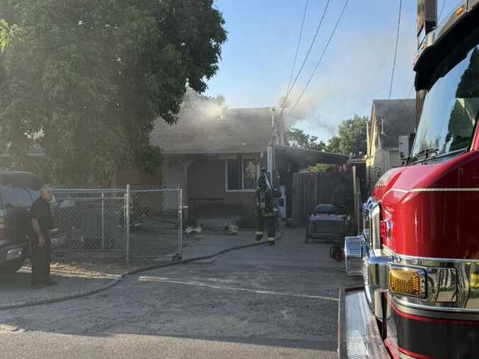 13 displaced after fire at Modesto home, fire department says
