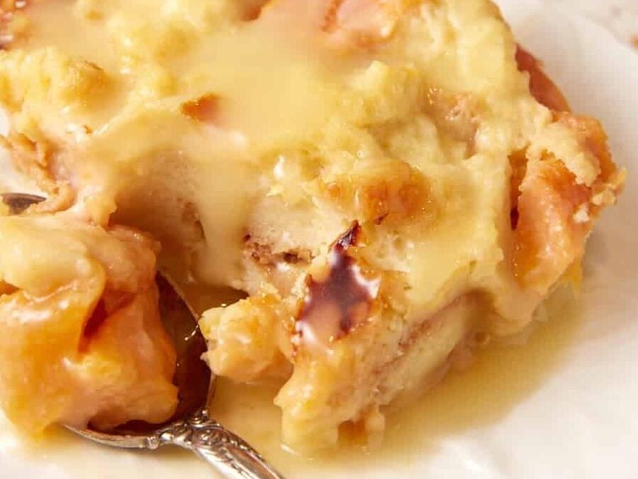 3 Peaches, 2 Irresistible Desserts: Pound Cake & Bread Pudding!