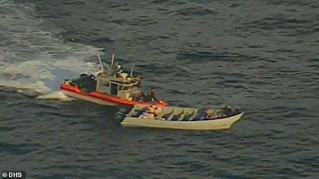 Incredible moment Coast Guard sniper takes out drug boat before seizing ...