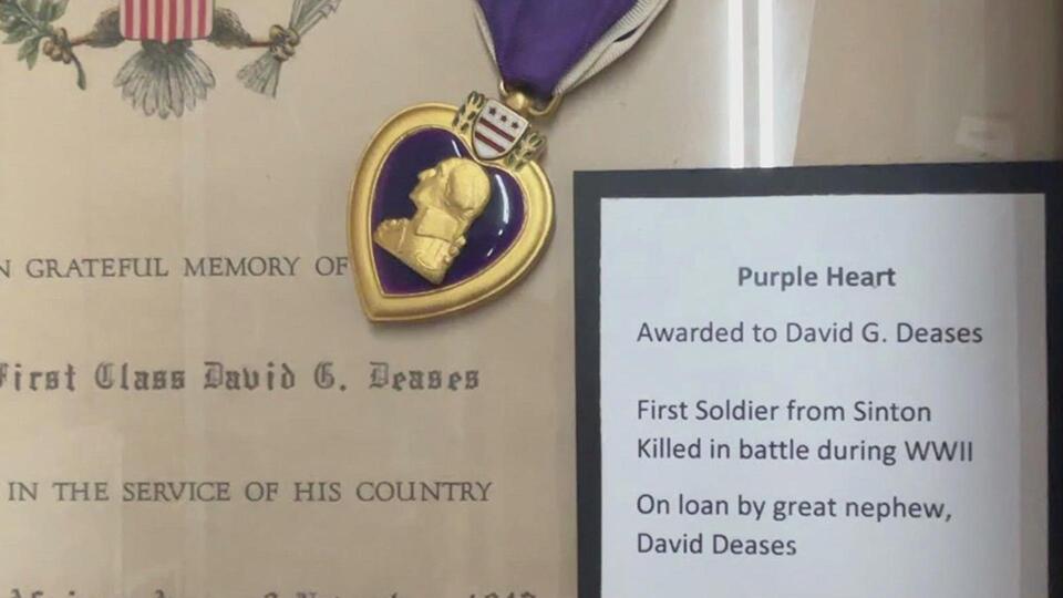 A community that stands with its heroes: Sinton designated a Purple ...