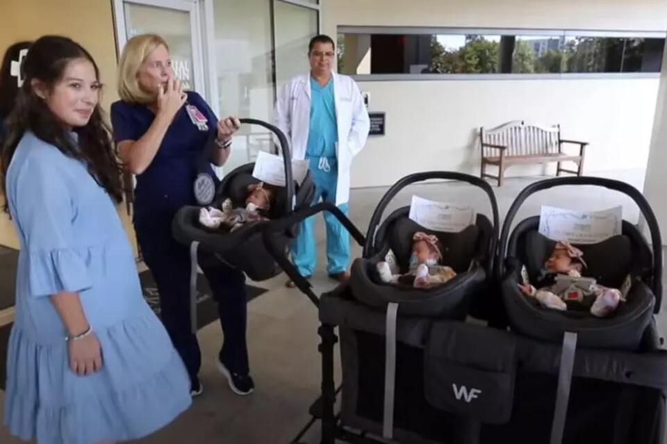 ‘Clinically Dead’ Mother Gives Birth to Triplets in Texas - NewsBreak