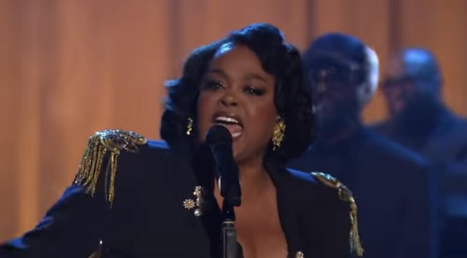 Jill Scott performs “Pressha” on “The Tonight Show Starring Jimmy ...