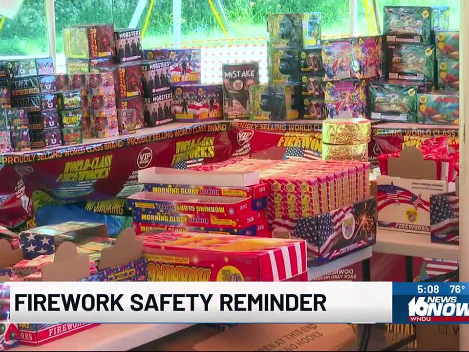 Fireworks safety reminders ahead of the Fourth of July