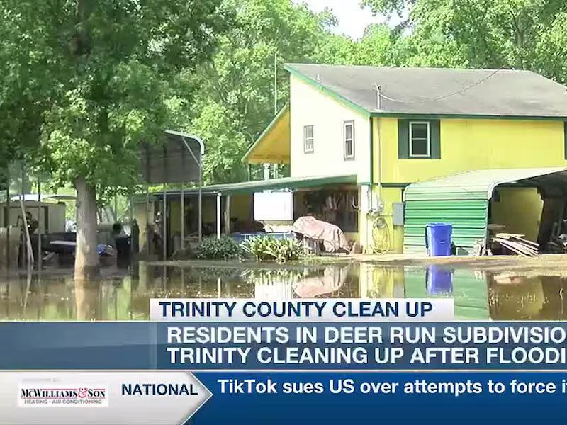 Evacuated Deer Run Road residents near Trinity begin to clean up after ...
