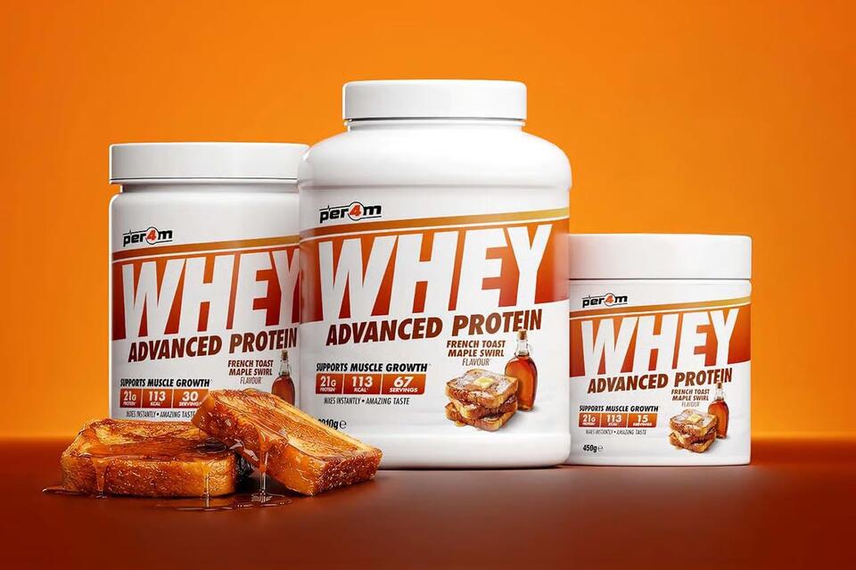 Per4m’s fan-voted protein powder goes live in 450g, 2lb and 4.4lb tubs ...