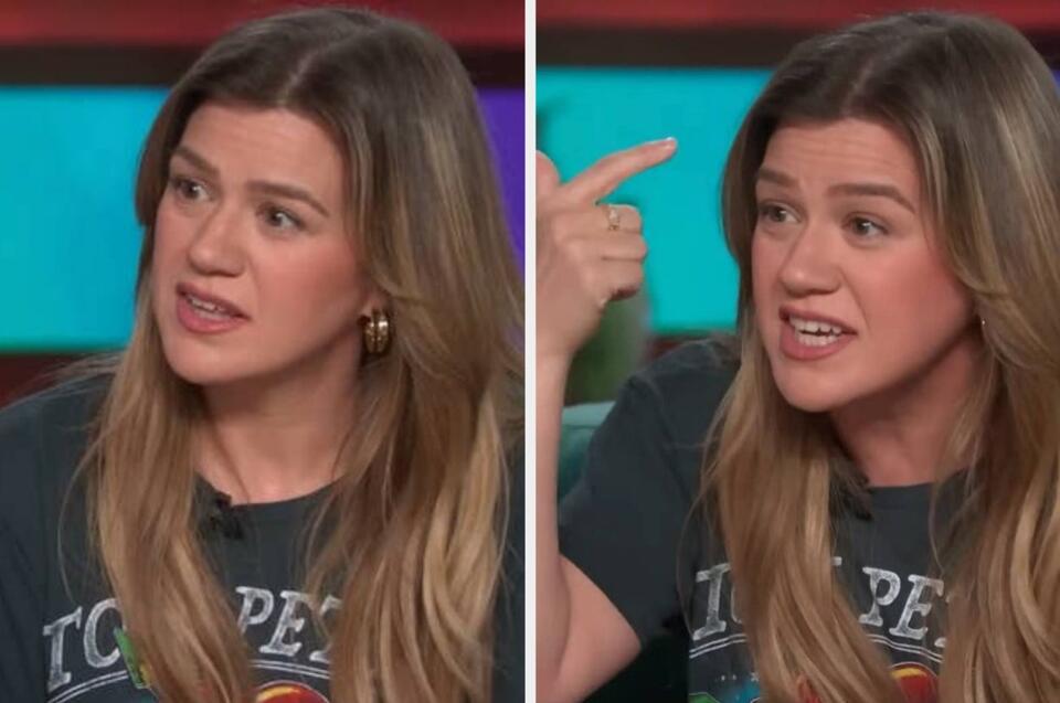 Kelly Clarkson Lost It After Awkwardly Getting Caught Not-So-Subtly ...
