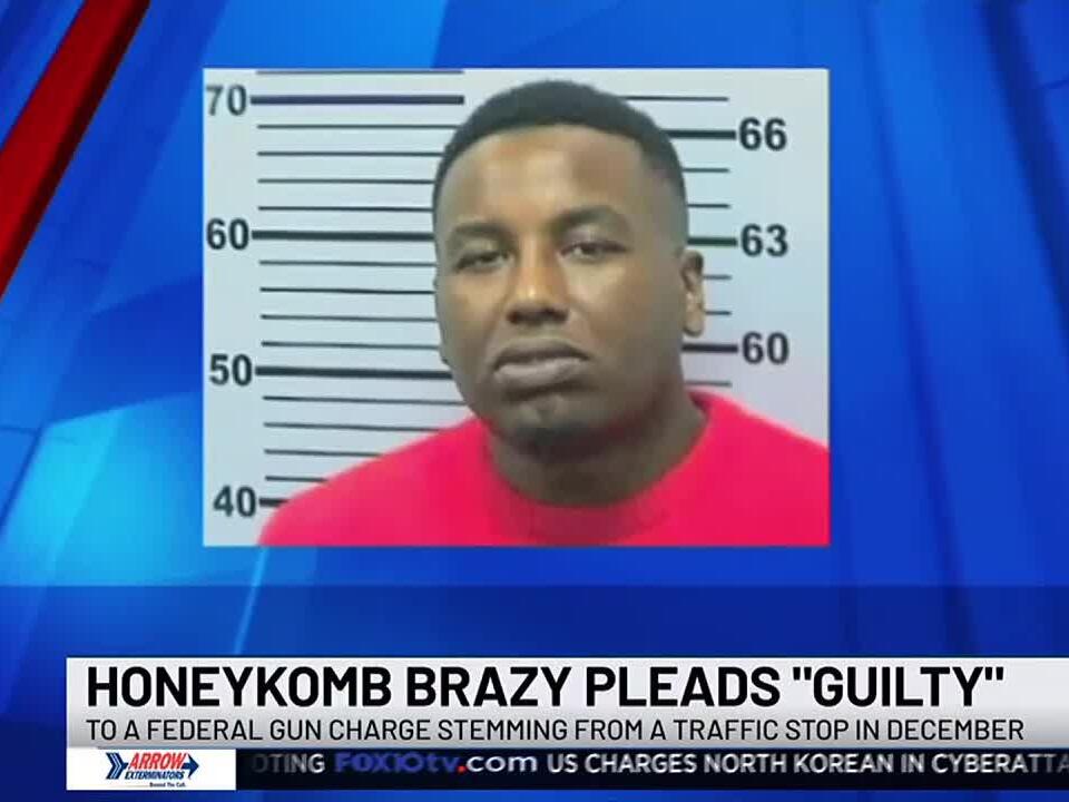 Mobile rapper HoneyKomb Brazy pleads guilty to federal gun charge