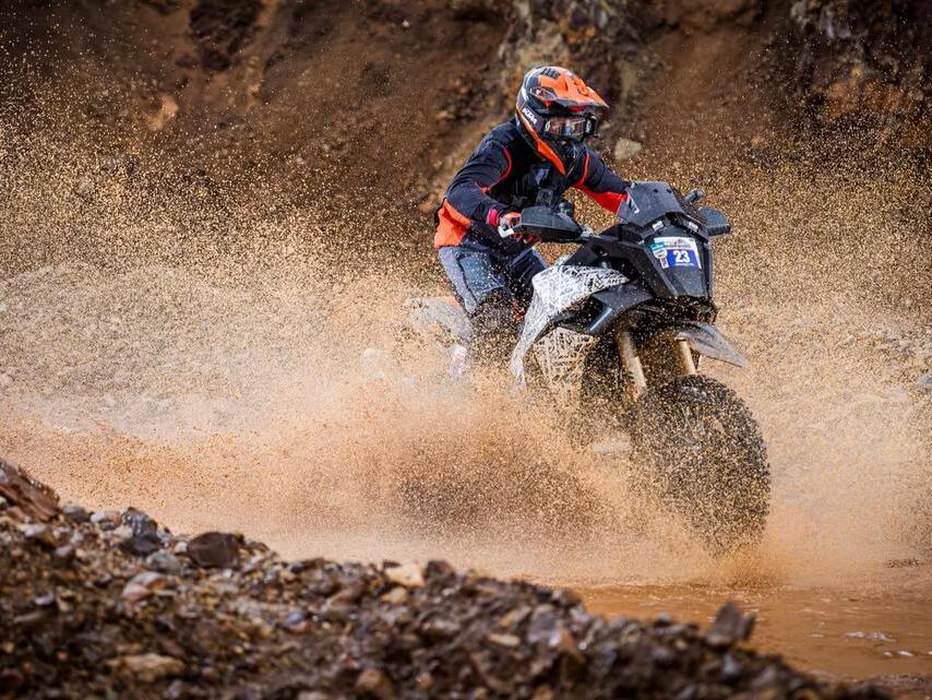 First Look At KTM’s Automatic Adventure Bike