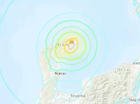 5.8 Magnitude Earthquake Reported
