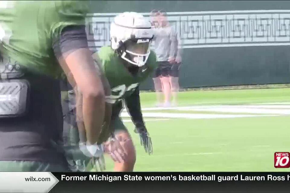 MSU LB Darius Snow likes the excitement with the new Michigan State ...