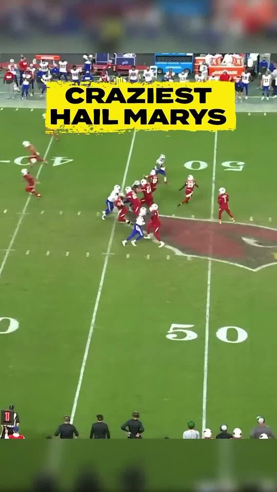 Craziest HAIL MARYS in NFL history Hail MURRAY - NewsBreak
