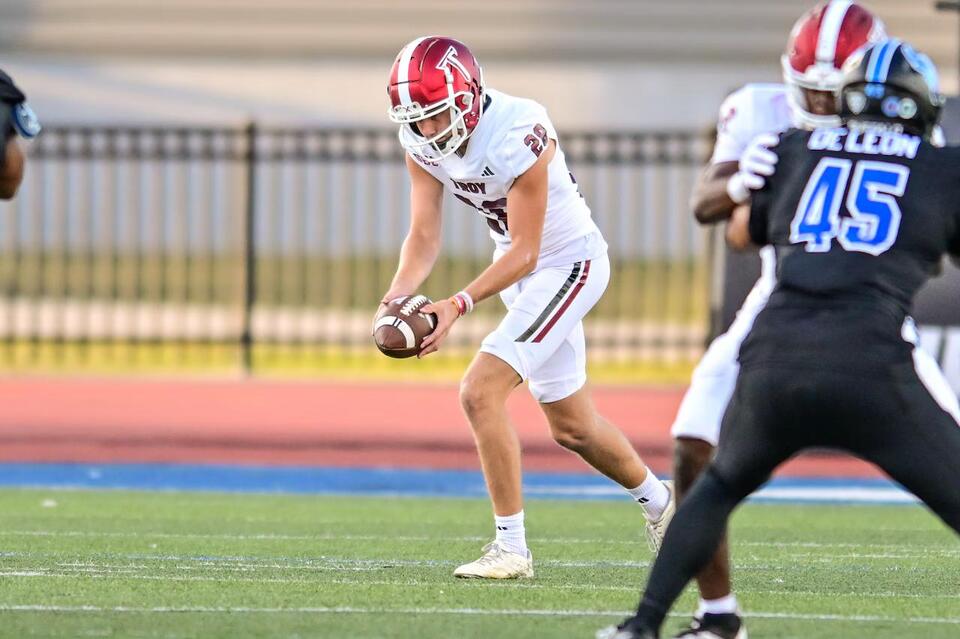 Troy punter Evan Crenshaw honored by Sun Belt Conference - NewsBreak