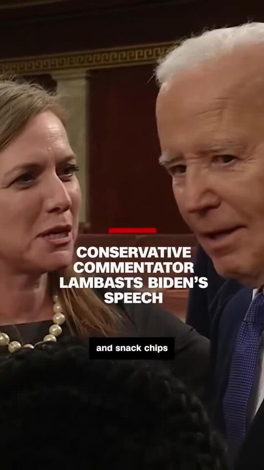 Conservative commentator lambasts Biden’s speech - NewsBreak