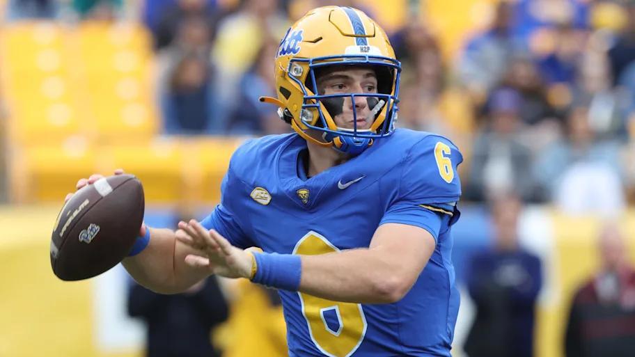 Pitt Freshman QB Named Shaun Alexander Award Semifinalist - NewsBreak