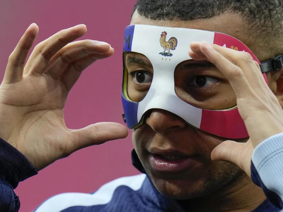 AP Sports Week in Pictures: Kylian Mbappé's face mask grabs the spotlight