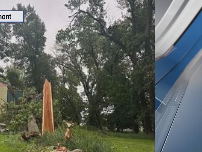 Storm damage across southern Minnesota