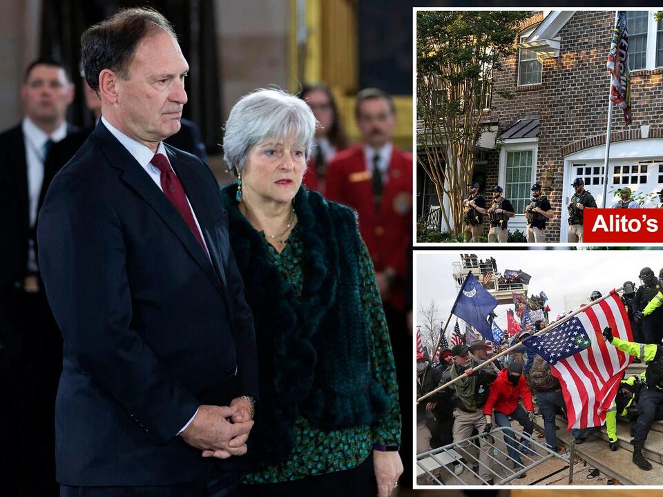 Supreme Court Justice Alito’s home had upside-down US flag —which ...
