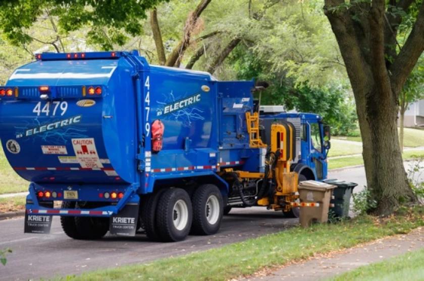 All-electric recycling trucks will replace some diesel garbage trucks ...
