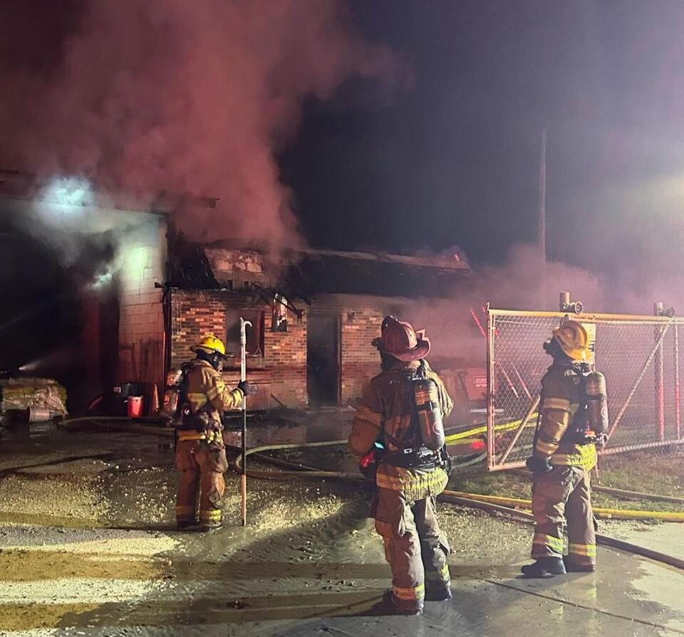 GFR extinguishes fire at commercial building - NewsBreak