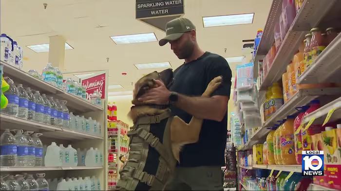 Man with service dog for medical alerts uses Instagram to educate ...