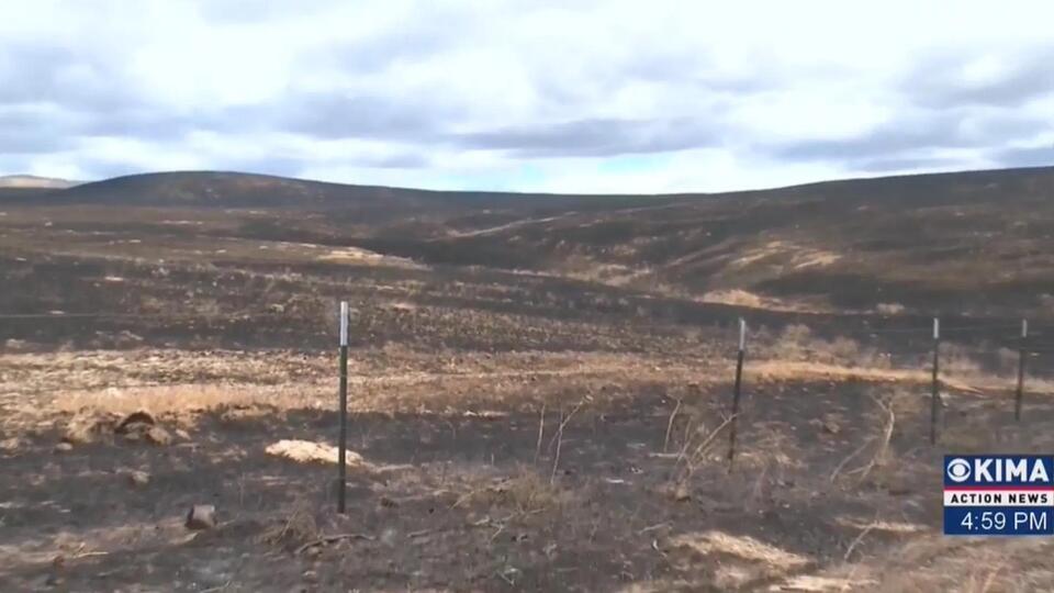 Yakima County battles multiple weekend fires, largest burns over 8,500 ...