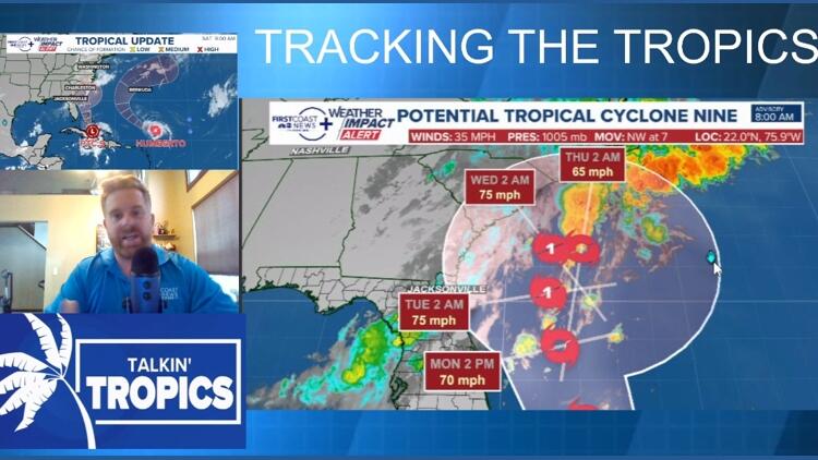 Saturday morning tropical update, breaking down the latest forecast in ...