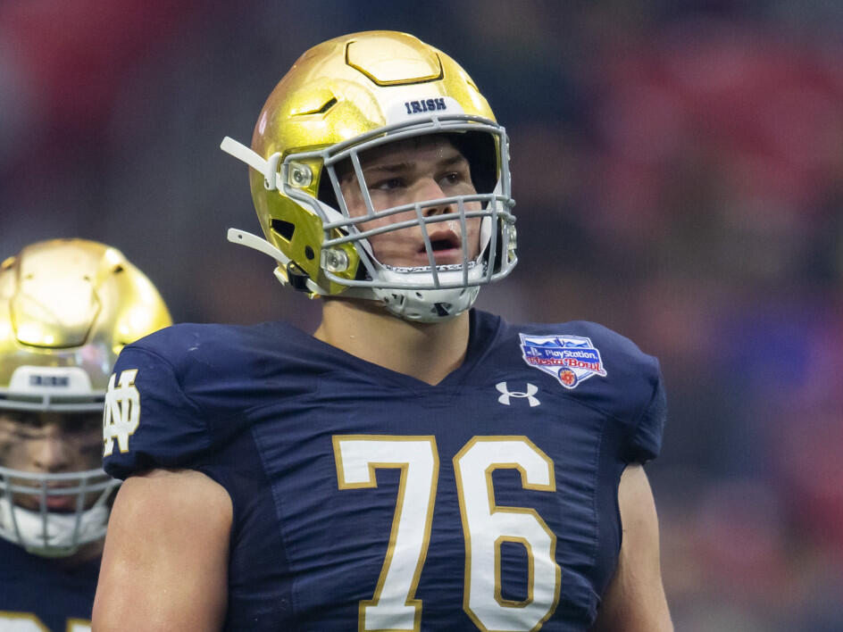 2024 NFL Draft prospect Joe Alt is already connected to the Tennessee ...