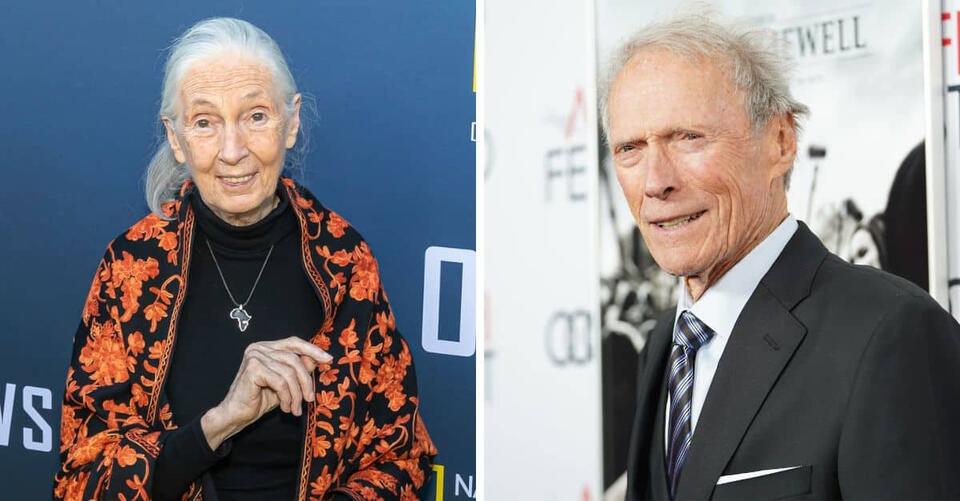 93-Year-Old Clint Eastwood Makes Rare Appearance For Jane Goodall Event - NewsBreak