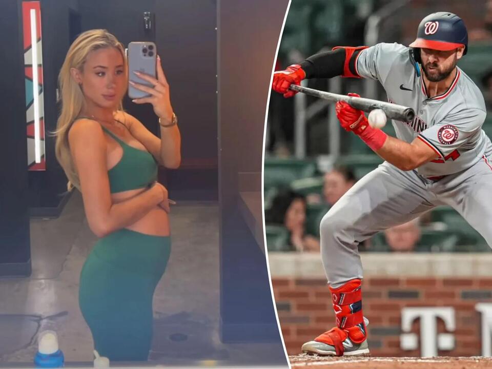 Hayden Hopkins shows off baby bump in workout video after Joey Gallo reveal
