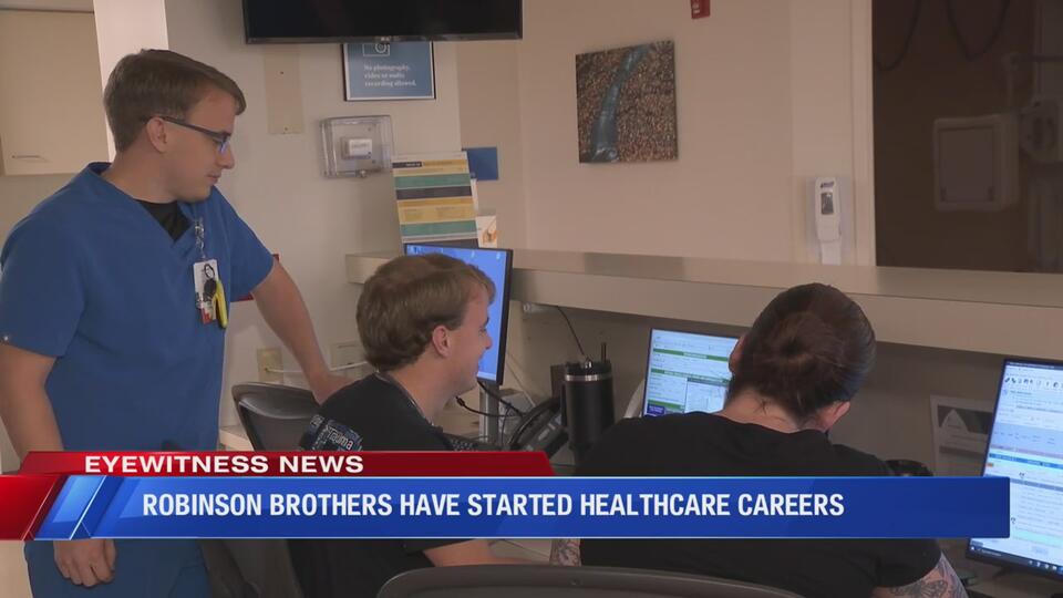 Robinson brothers begin healthcare career in “full-circle moment ...