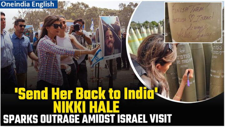 Nikki Haley sparks outrage with ‘finish them’ message on Israeli bomb ...