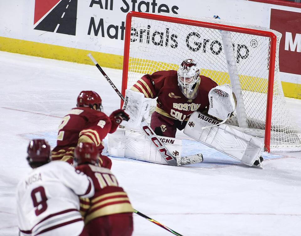 Boston College Men’s hockey takes down Boston University ahead of ...