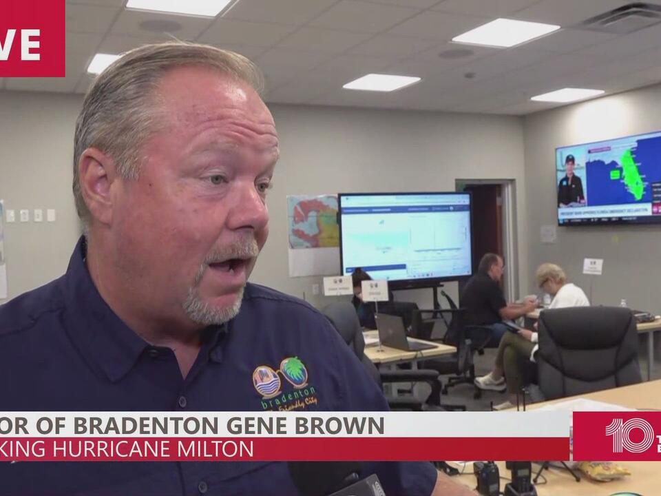 Manatee County emergency officials planning ahead of Hurricane Milton