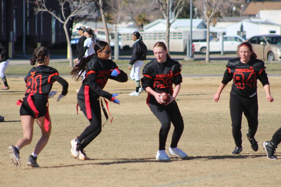 Dixie Diamonds, Iron County Phoenix flag football game highlights ...