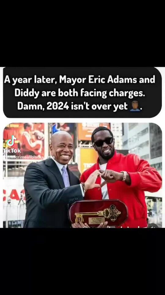 A year ago, NYC Mayor Eric Adams gave P.Diddy the key to New York ...