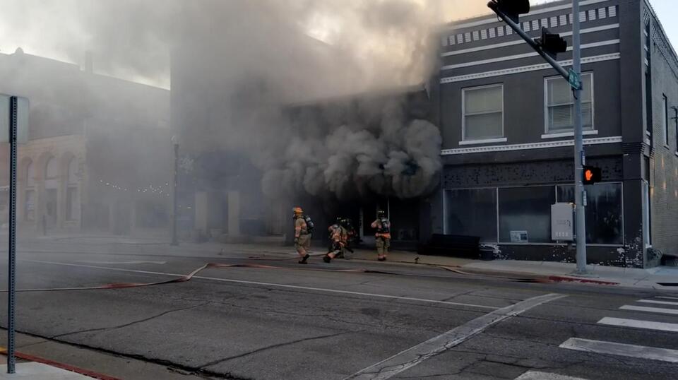 Downtown Beatrice fire guts portion of Black Crow Restaurant property ...