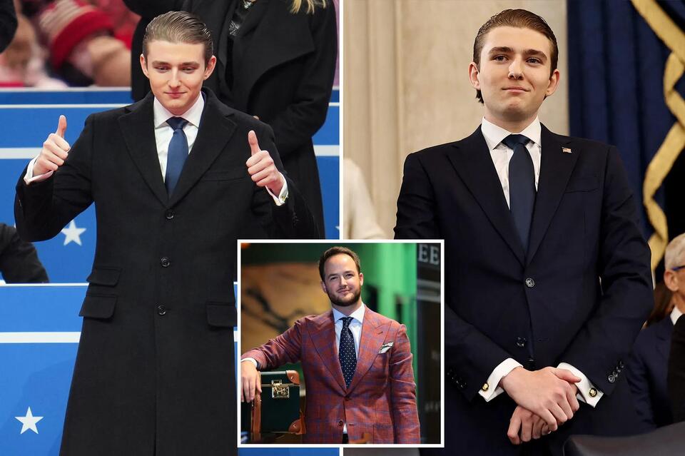 Barron Trump’s tailor reveals what first son, 18, is like behind closed ...