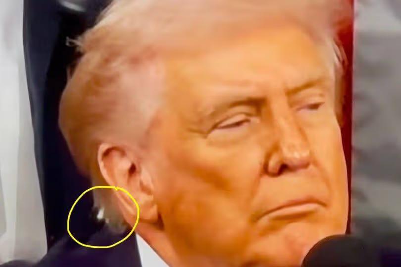 Donald Trump’s appearance makes rumors swirl after ‘wig tag’ spotted on ...