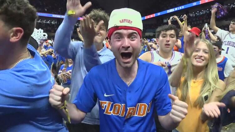 Fans, students react as Florida Gators advance to the national ...